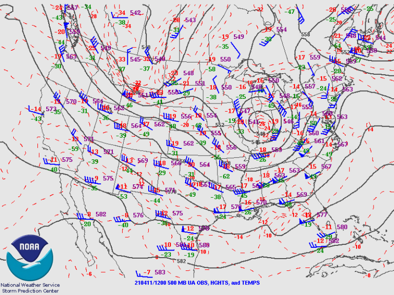 Mid-Level - Geopotential Height | Weather Academy